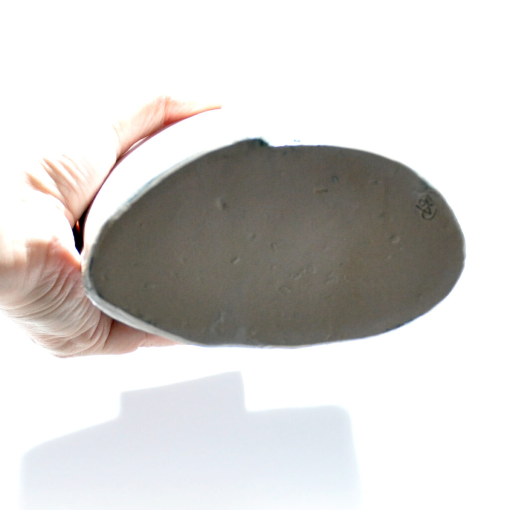 large oval slab built Vase - Ceramics buy Anja